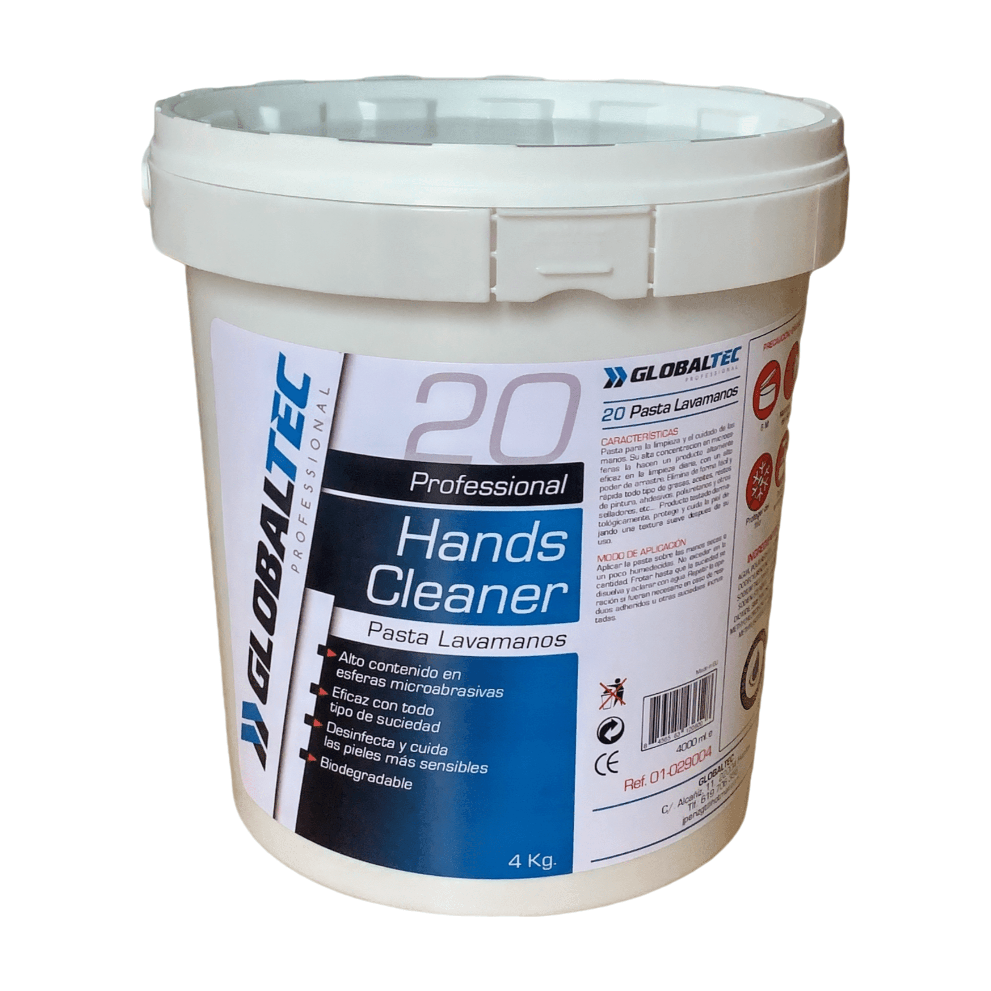 4kg bucket of hand washing paste – GLOBALTEC PROFESSIONAL